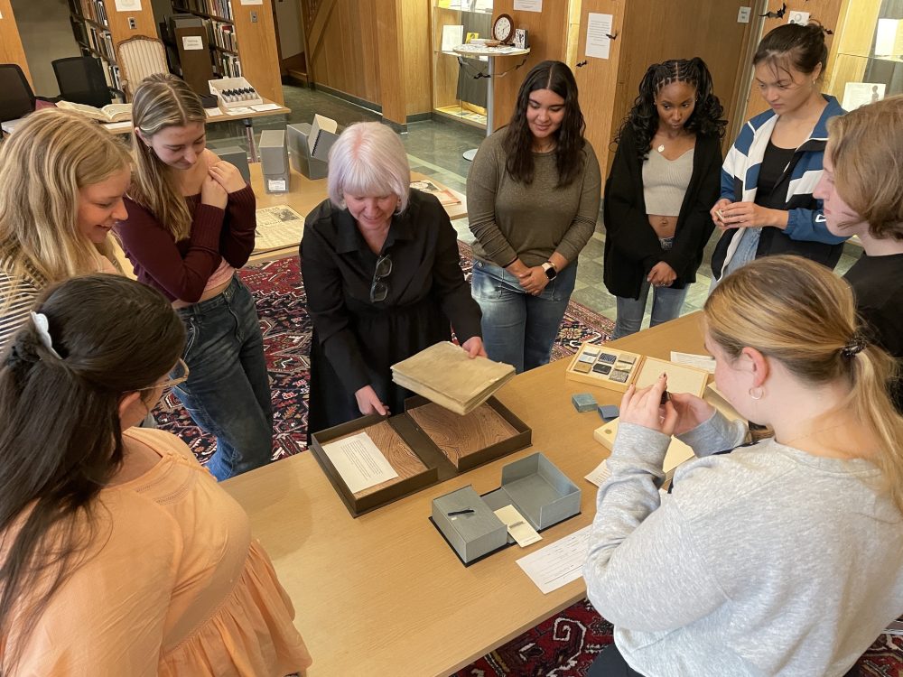 A Special Behind-the-Scenes Tour of Special Collections for ZSR Ambassadors - ZSR Library