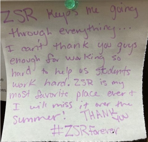 ZSR Library Annual Report, 2021-2022 - ZSR Library