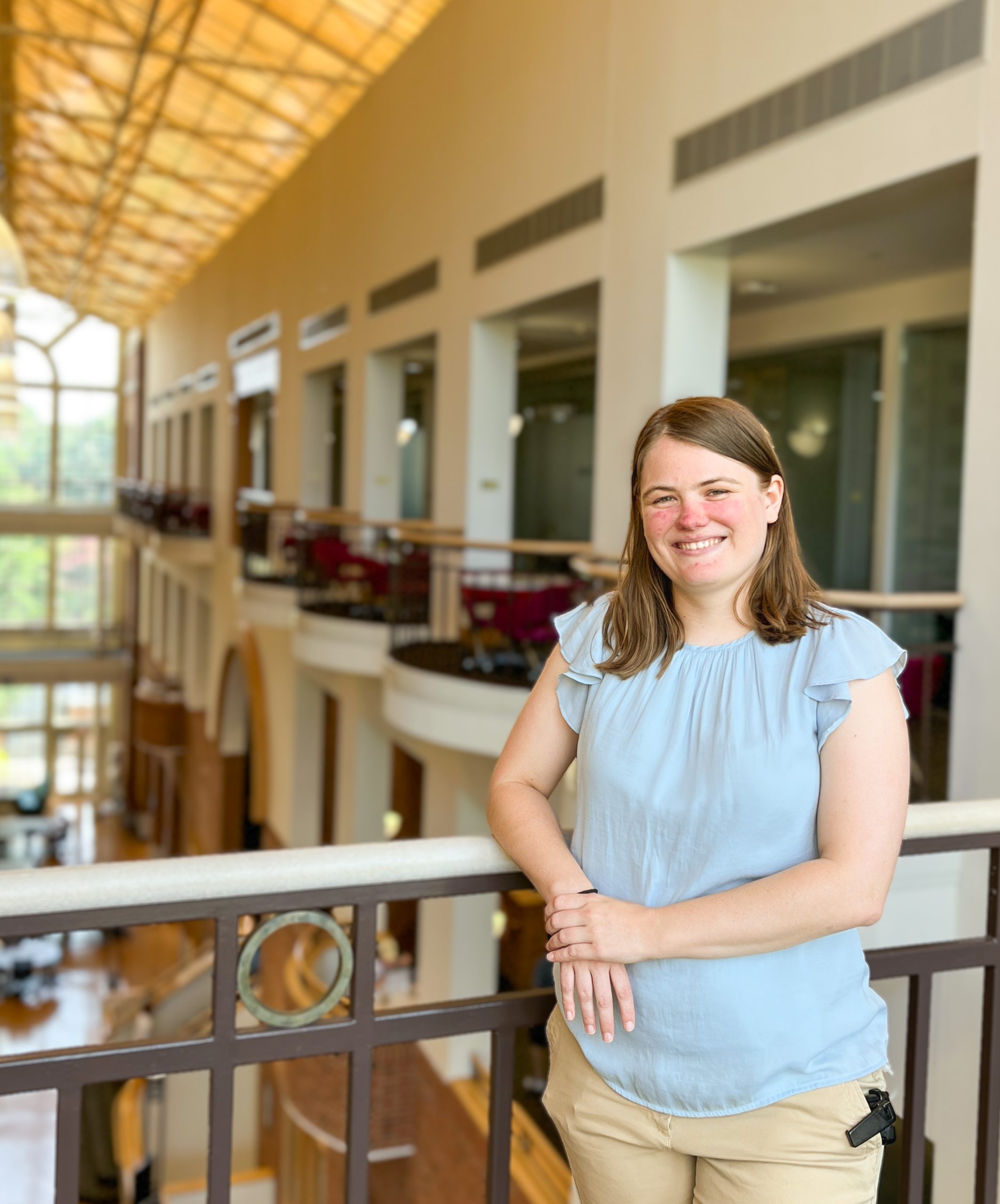 Kate Trathen, Visiting Librarian for the Burr Congressional Collection ...