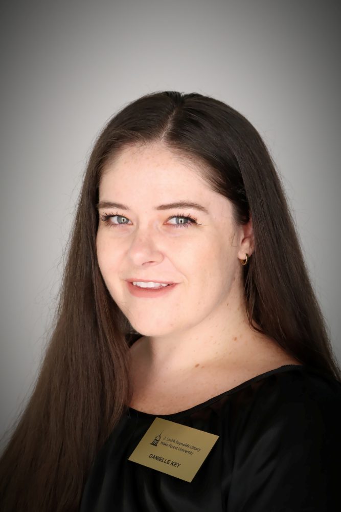 Danielle Key, Outreach Coordinator - ZSR Library