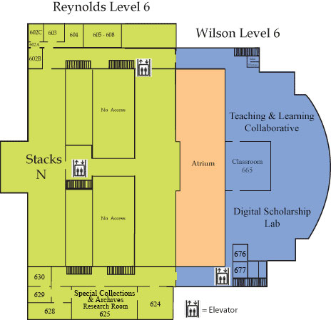 ZSR Library Level 6 - About the Library - ZSR Library