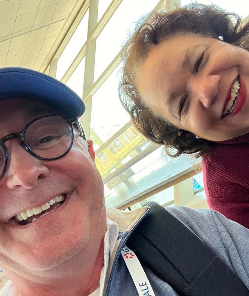 Mary Beth, Roz, Molly, Amanda, Colleen, and Hu at ACRL 2023 - ZSR Library