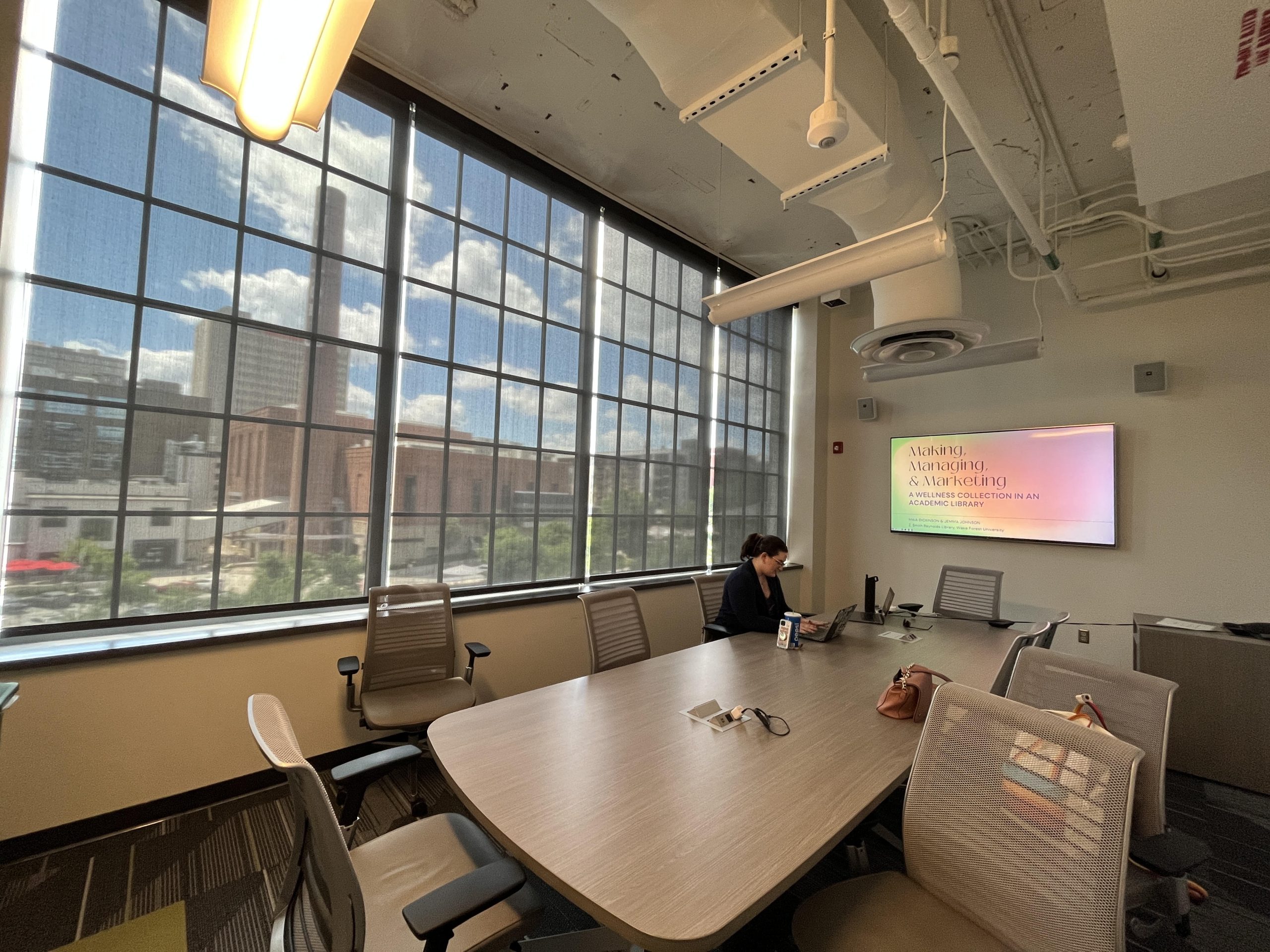 Maia and Jemma at NC Live 2024 - ZSR Library